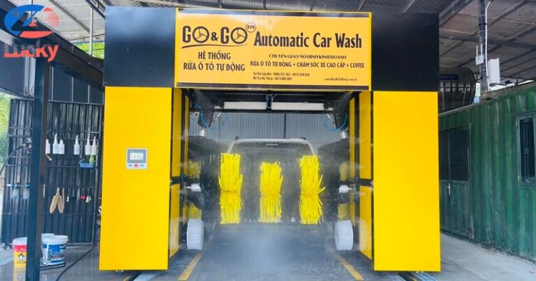 Hệ thống rửa xe tự động GO GO giá bao nhiêu? Tư vấn lắp đặt