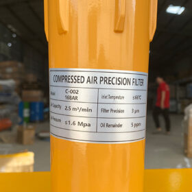 Bộ lọc khí nén cao áp 2.5m3/phút 16bar