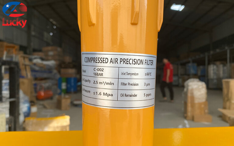 Bộ lọc khí nén cao áp 2.5m3/phút 16bar