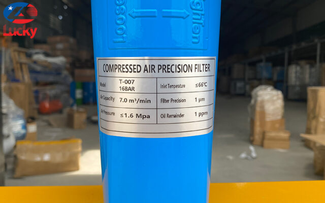 Bộ lọc khí nén cao áp 7m3/phút